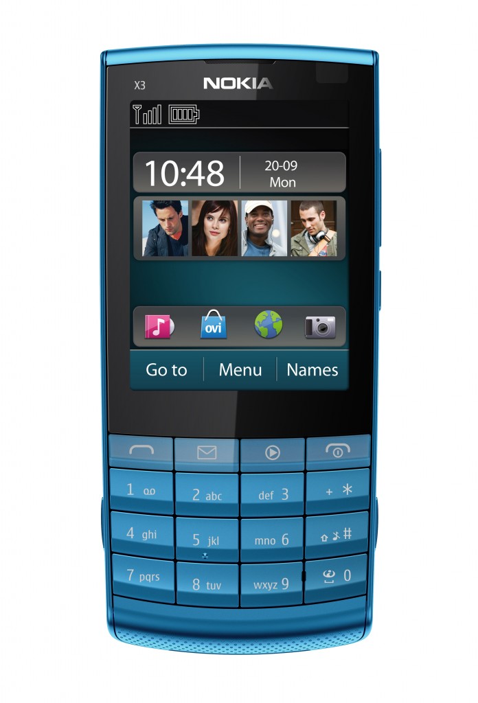 Nokia lancia il suo primo dispositivo Touch and Type: il Nokia X3 ...